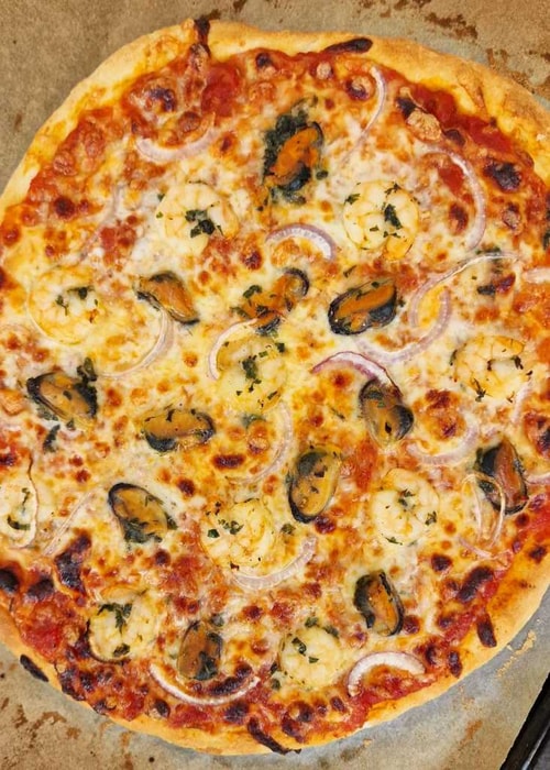 Best Seafood Pizza Recipe | The Woodlands TX Chef