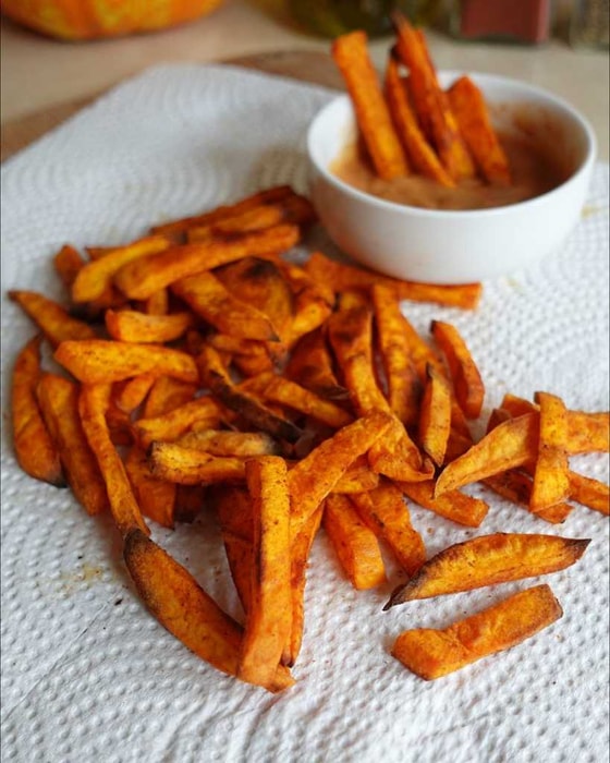 Crispy Baked Sweet Potato Fries Recipe | The Woodlands TX Chef