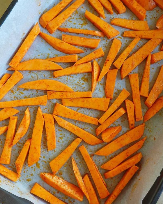 Crispy Baked Sweet Potato Fries Recipe | The Woodlands TX Chef