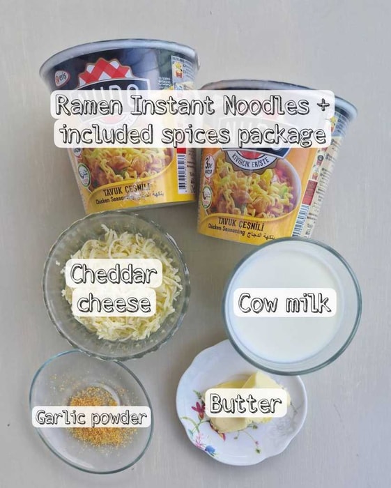 Easy Cheese Instant Noodles Recipe | The Woodlands TX Chef