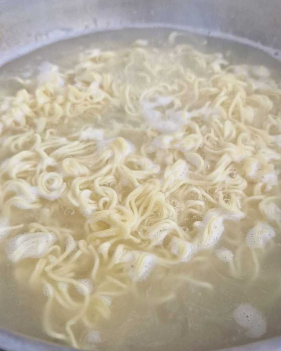 Easy Cheese Instant Noodles Recipe | The Woodlands TX Chef