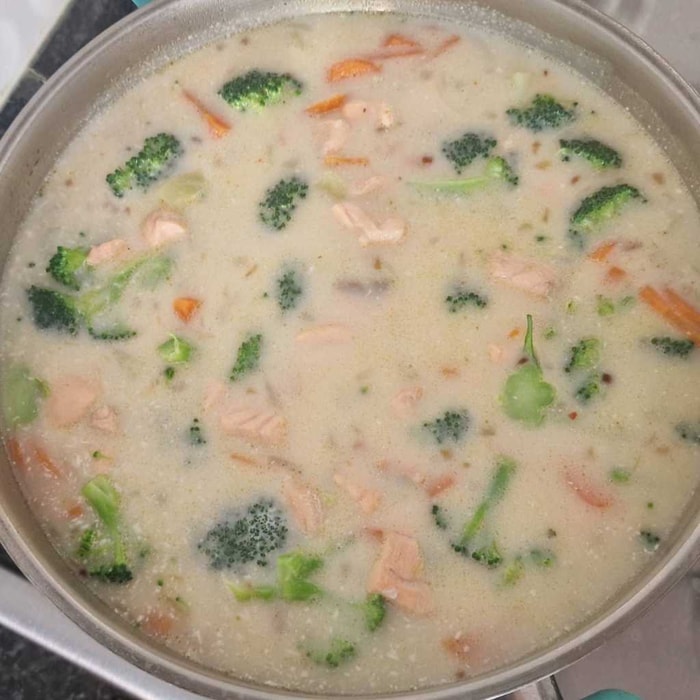 Finnish Creamy Salmon Soup - Lohikeitto Recipe | The Woodlands TX Chef