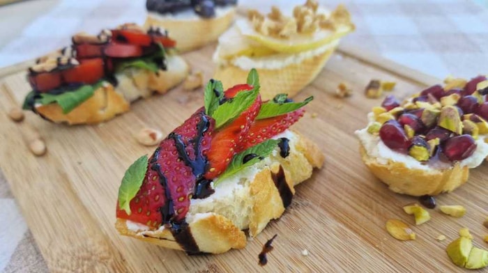 Five Easy Ricotta Crostini Recipe | The Woodlands TX Chef