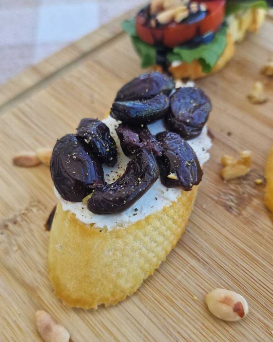 Five Easy Ricotta Crostini Recipe | The Woodlands TX Chef