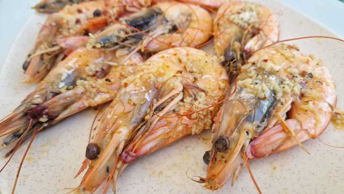 Garlic Butter Prawns Recipe | The Woodlands TX Chef