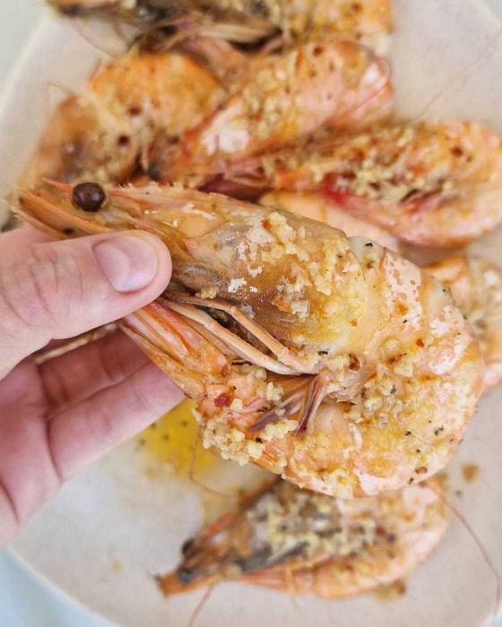 Garlic Butter Prawns Recipe | The Woodlands TX Chef