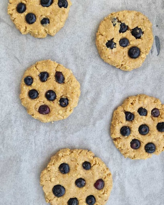 Healthy Blueberry Crumble Cookies Recipe | The Woodlands TX Chef