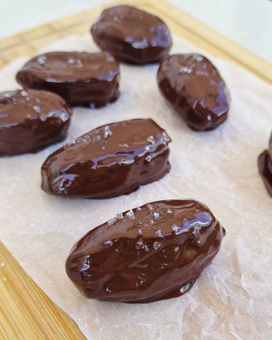 Snickers Stuffed Dates Recipe | The Woodlands TX Chef