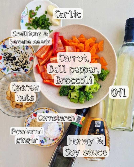 Vegetarian Cashew Stir-fry Recipe | The Woodlands TX Chef