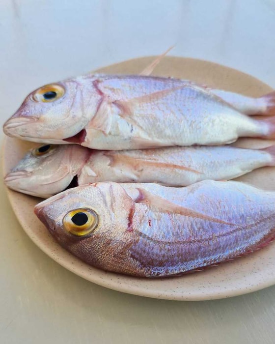 Whole-baked red mullet Recipe | The Woodlands TX Chef