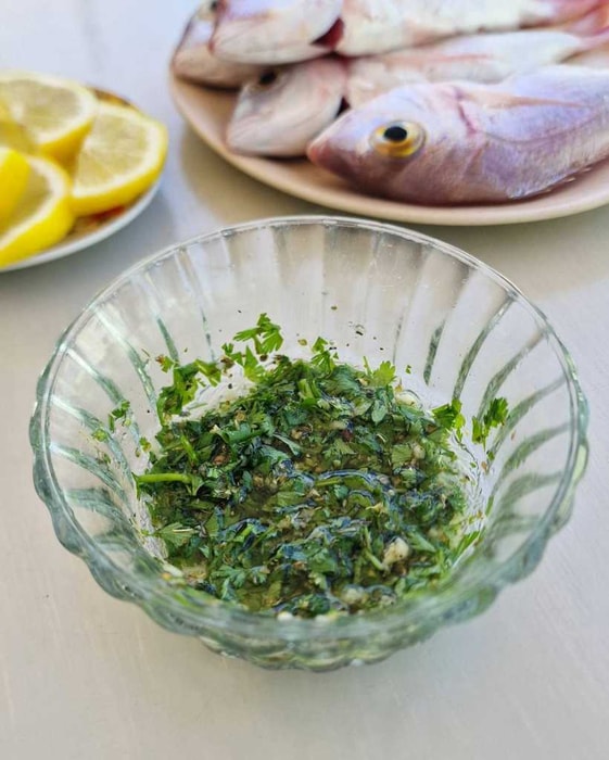 Whole-baked red mullet Recipe | The Woodlands TX Chef